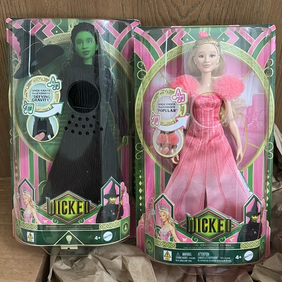 Toys | Rare Glinda And Elphaba Singing Wicked Dolls | Poshmark
